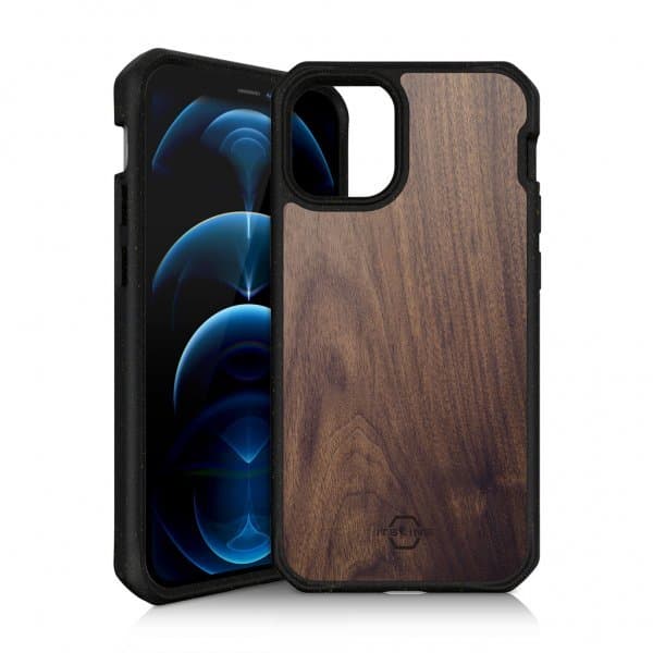 ItSkins iPhone 12/iPhone 12 Pro Deksel FeroniaBio Timber Wood - Elkjøp ...