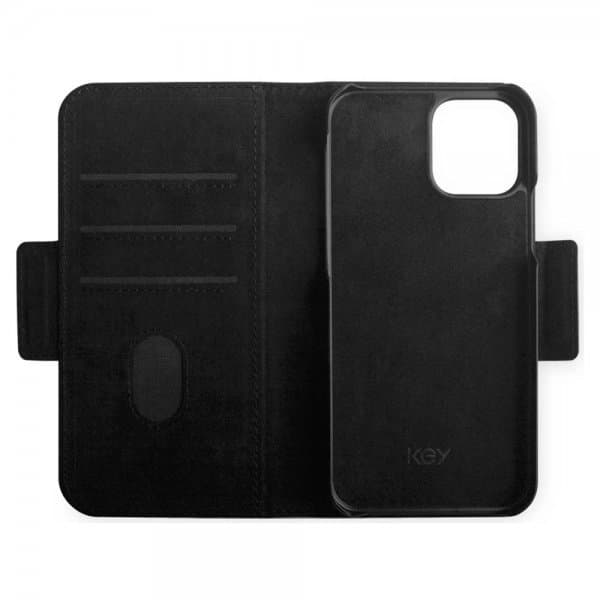 Key iPhone 12 Mini Etui Slim Wallet Nordfjord Svart - Elkjøp
