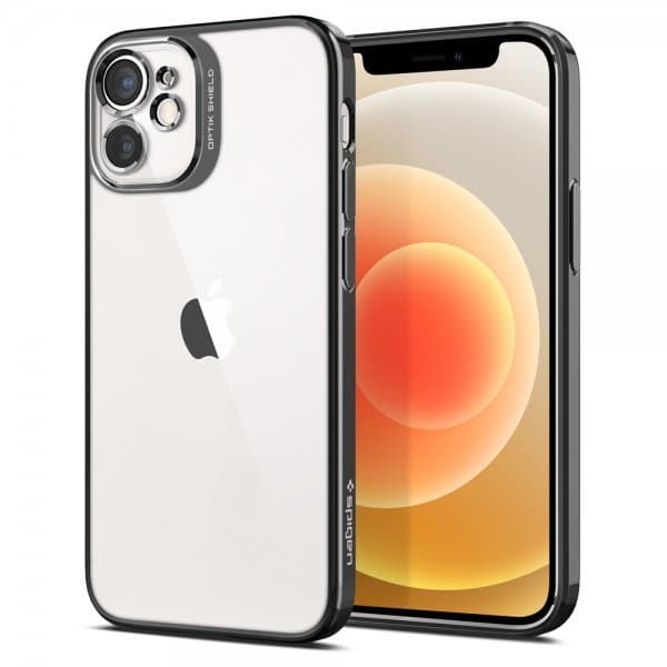 Spigen iPhone 12 Mini Deksel Optik Crystal Chrome Grey - Elkjøp | Elkjøp