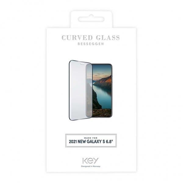 Key Samsung Galaxy S21 Ultra Skjermbeskytter Besseggen Curved Glass ...