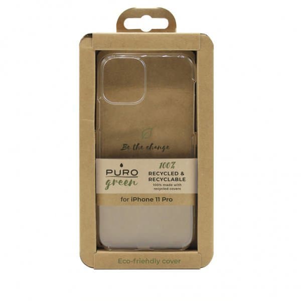Puro iPhone 11 Pro Deksel Recycled & Recyclable Transparent Klar - Elkjøp