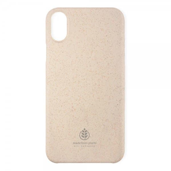 Key iPhone X/Xs Cover Made from Plants Beige Sand | Elgiganten | Elgiganten