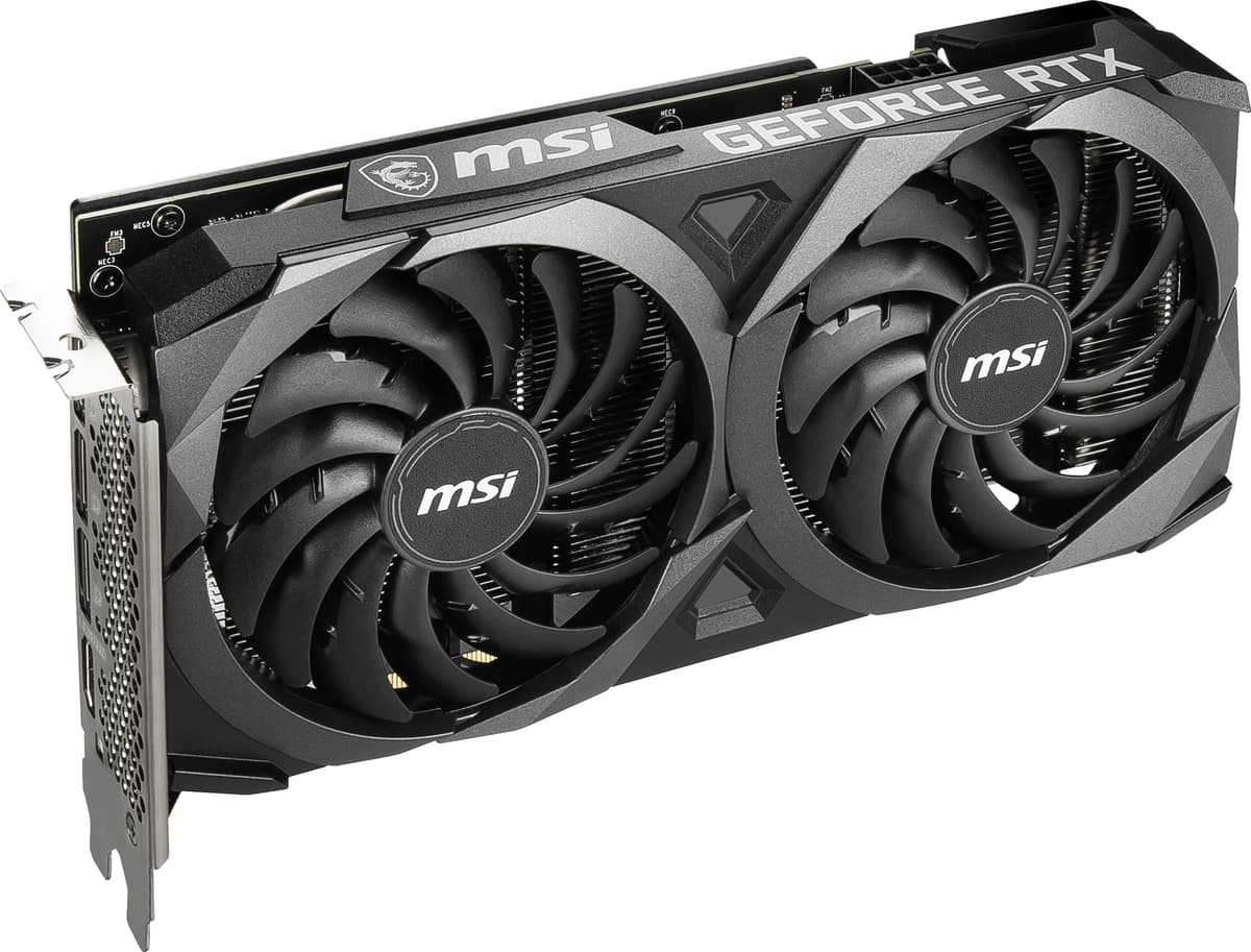 MSI RTX 3060 VENTUS 2X OC 12GB graphics card - Gigantti