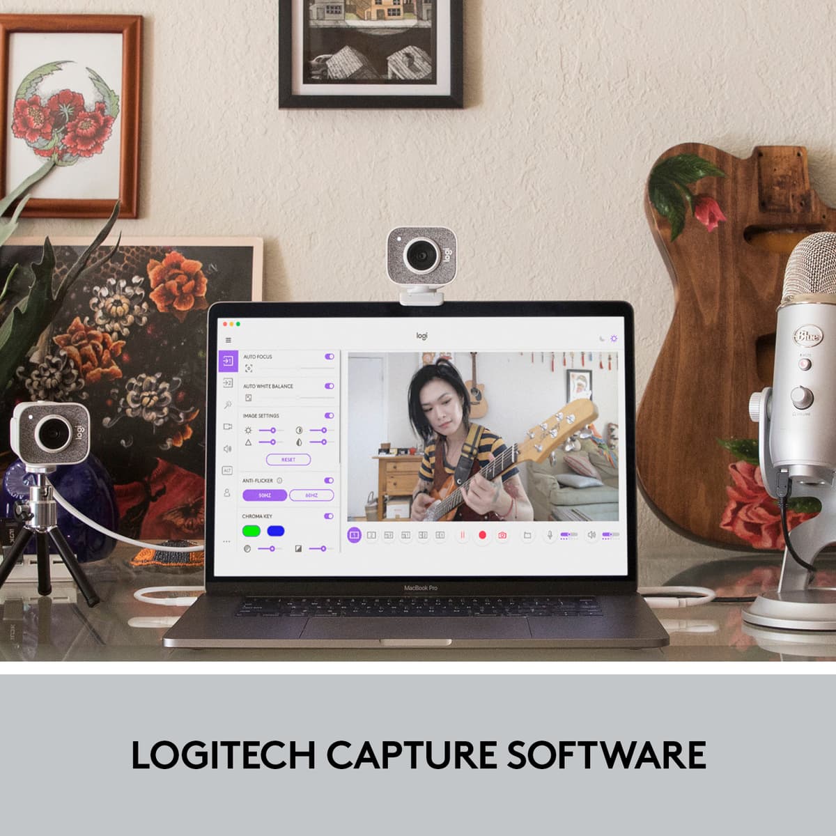 Logitech StreamCam web-kamera (hvit) - Elkjøp | Elkjøp