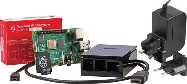 Raspberry Pi 4 B 4GB Starter Kit stationær minicomputer | Elgiganten ...