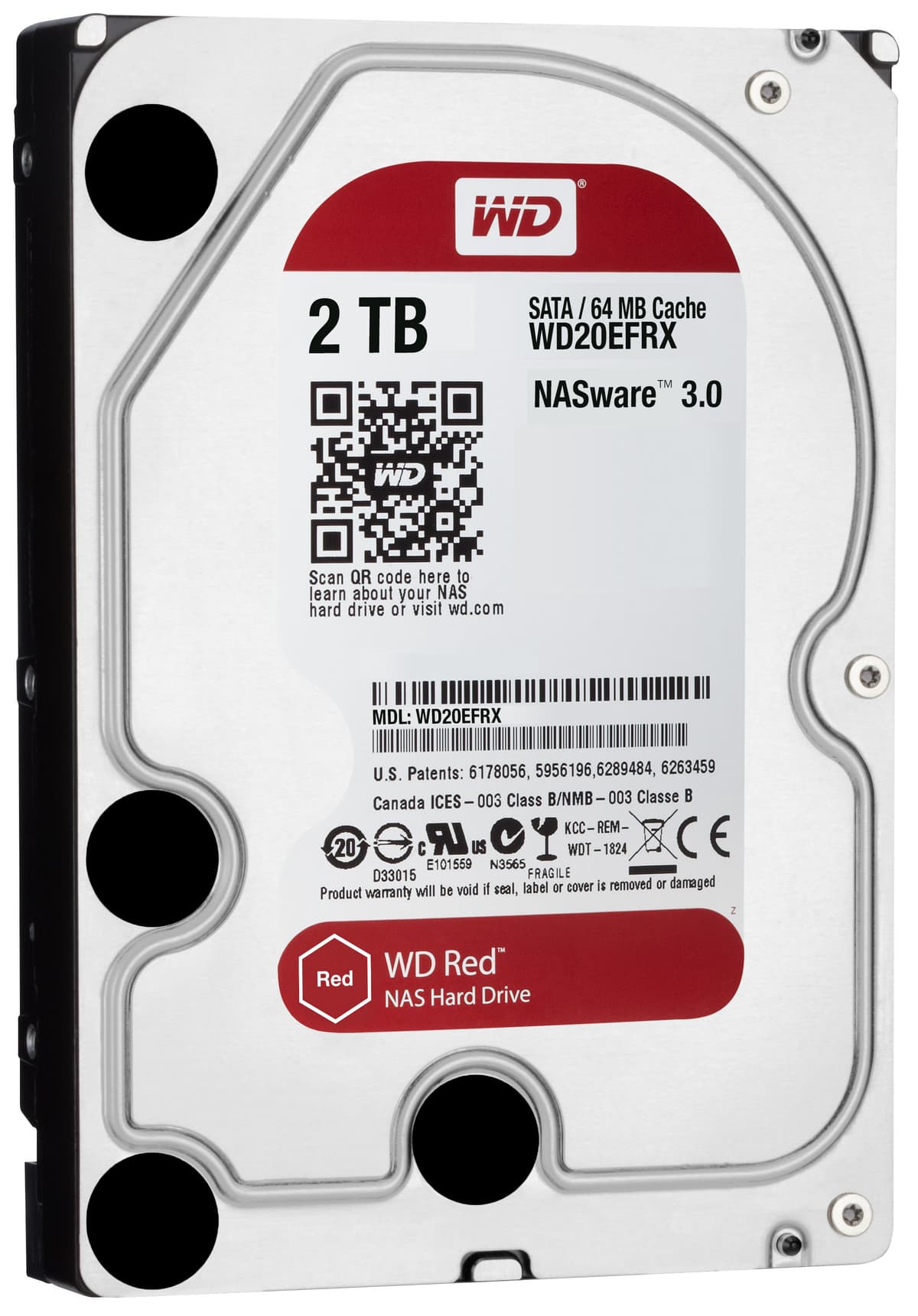 WD Desktop Red 3.5" intern HDD til NAS (2 TB) - Elkjøp