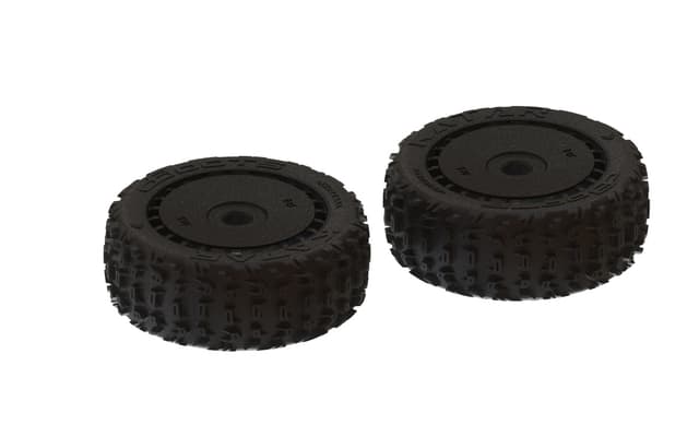 ARA550058 dBoots Katar B 6S Tire Set Black Pair - Elkjøp