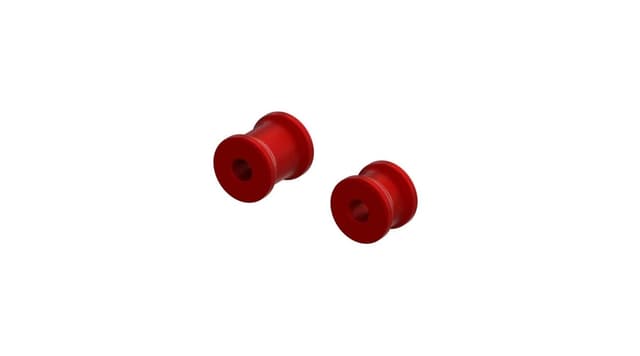 ARA320569 Aluminum Chassis Brace Spacer Set, Red - Elkjøp