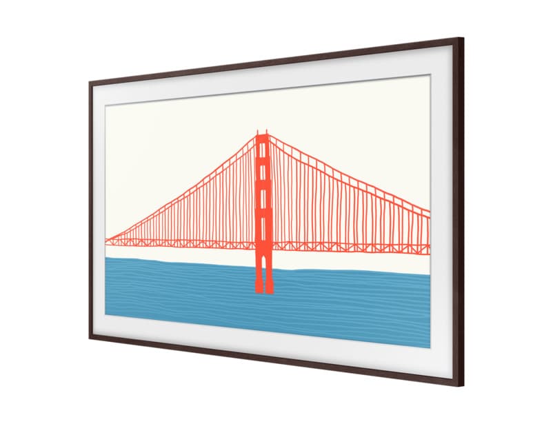 Samsung The Frame 43" ramme (2021-2026/brun) - Elkjøp