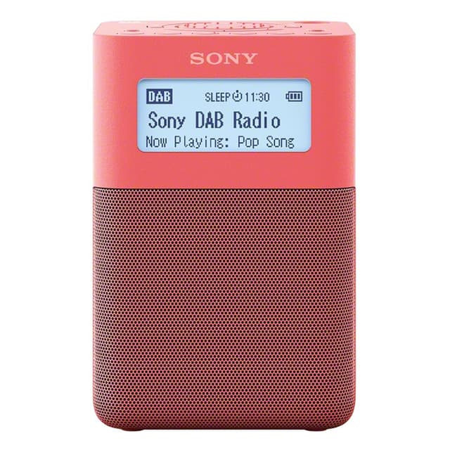 Sony DAB+ radio XDR-V20D (pinkki) - Gigantti verkkokauppa