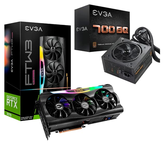 EVGA RTX 3070 FTW3 + 700WB BU - Elgiganten