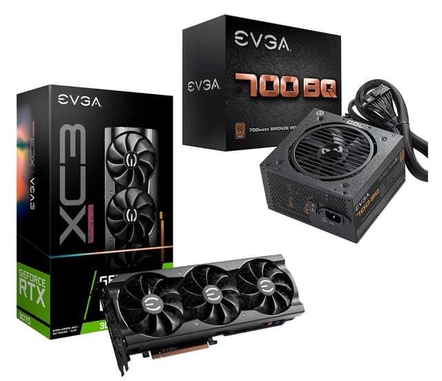 EVGA RTX 3070 XC3 + 700WB BU | Elgiganten | Elgiganten