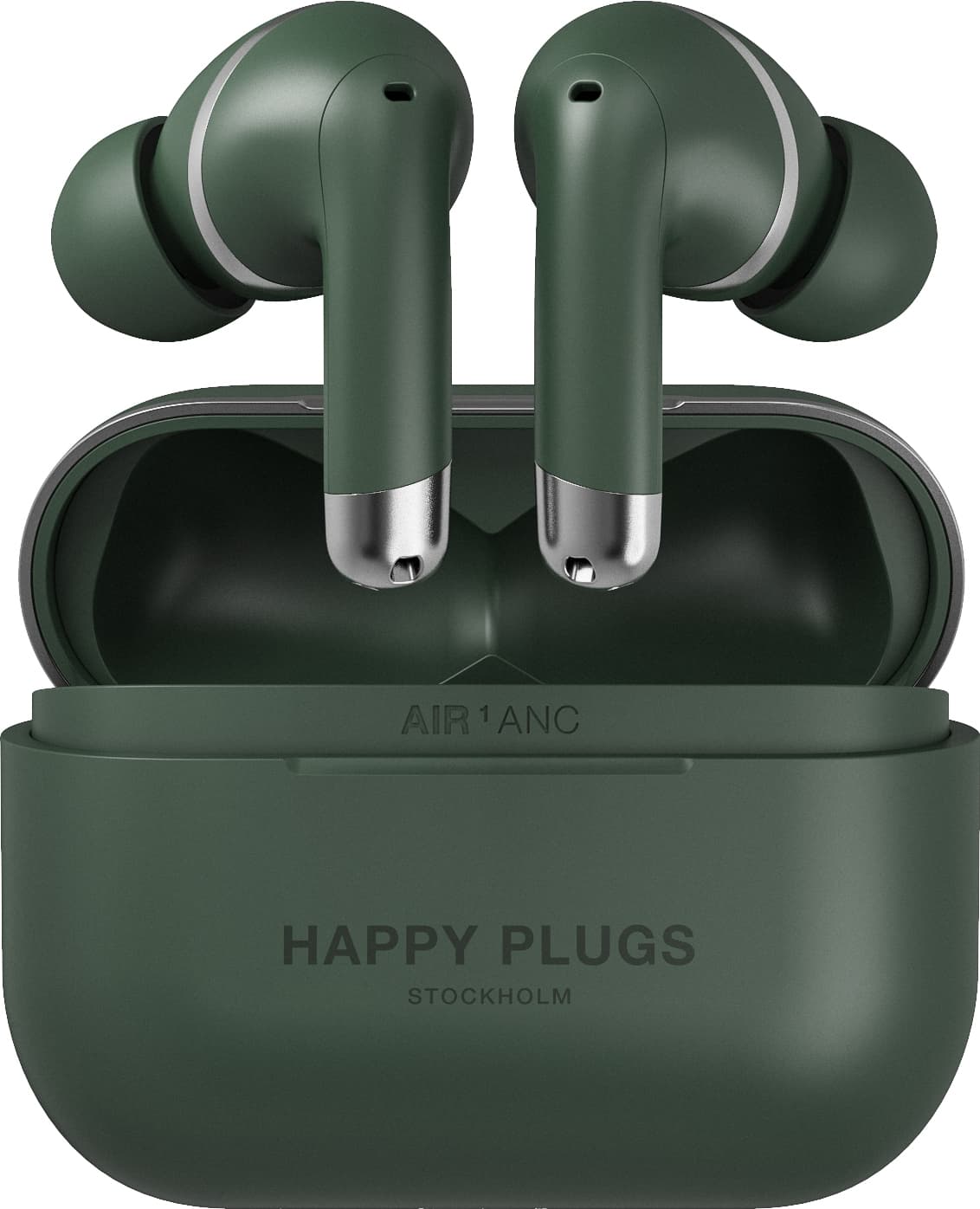 Happy Plugs Air 1 ANC helt trådløse in-ear hodetelefoner (grønn) - Elkjøp