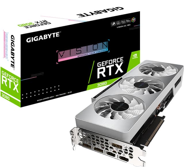 Gigabyte GeForce RTX 3080 VISION OC grafikkort (10GB) - Elkjøp | Elkjøp