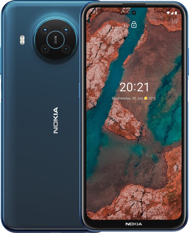 Nokia X20 5G smartphone 8/128GB (nordic blue) - Elgiganten