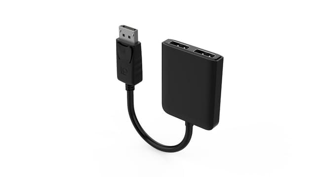 NÖRDIC 8K Displayport 1.4 till dubbla displayport 4K 60Hz MST funktion ...