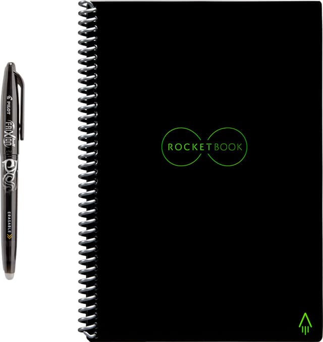 Rocketbook Core Executive gjenbrukbar notatbok A5 (infinity black ...