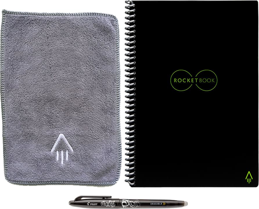 Rocketbook Core Executive gjenbrukbar notatbok A5 (infinity black) - Elkjøp | Elkjøp