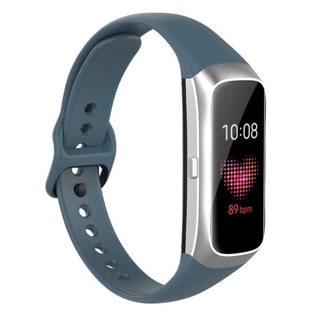 Sport armbånd silikon Samsung Galaxy Fit (SM-R370) - Gråblå - Elkjøp ...
