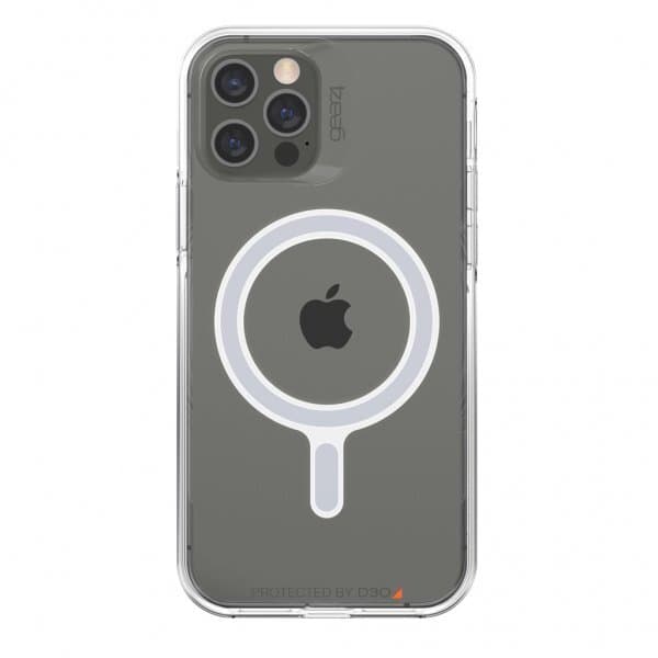 Gear4 iPhone 12/iPhone 12 Pro Deksel Crystal Palace Snap Transparent ...