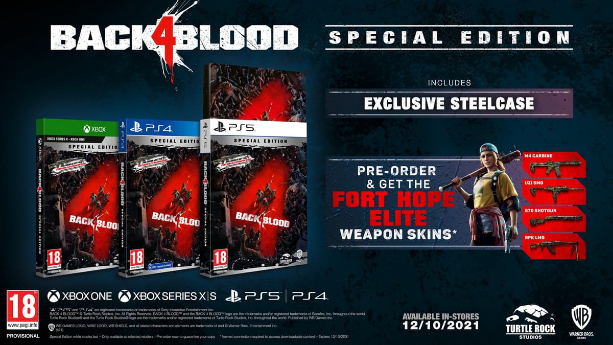 Back 4 Blood - Special Edition (PS4) inkl. PS5-version - Elkjøp