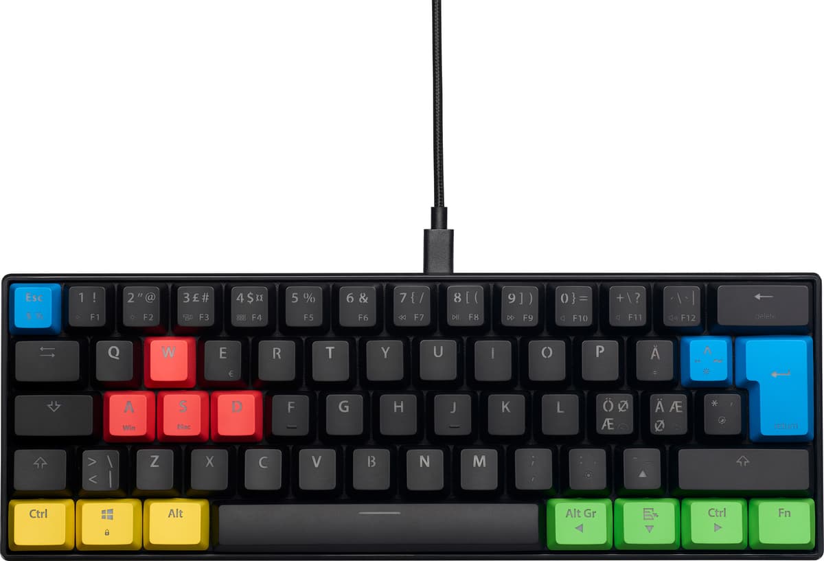 NOS C-450 Mini PRO RGB gaming tangentbord (tetriz) - Elgiganten