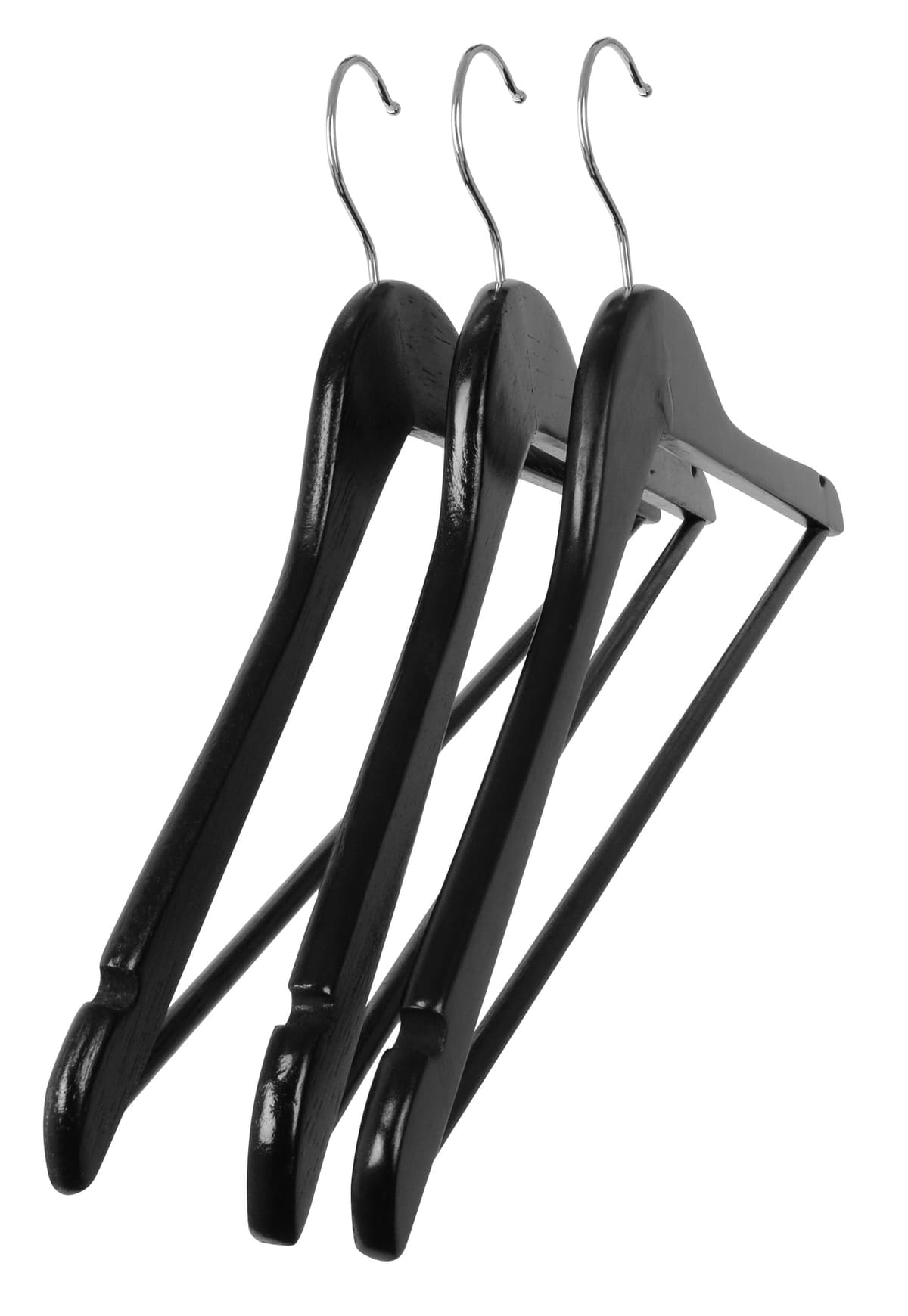 Galge svart - 3-pack - Elkjøp