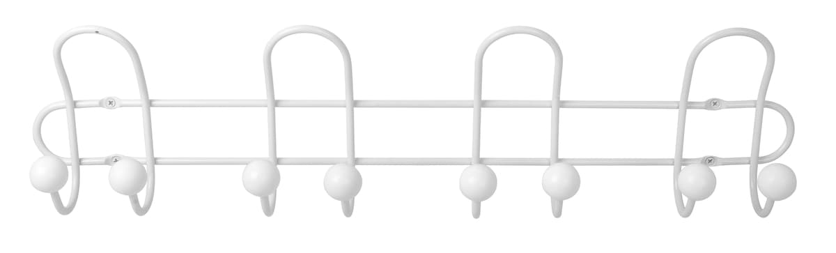 Knaggrekke kolibri/U-design 4 rk. - hvit/hvit - Elgiganten - Elgiganten