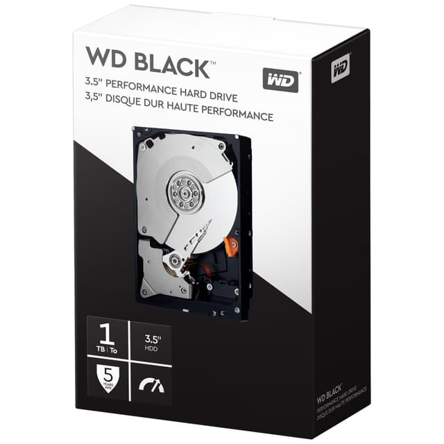 WD Black Performance 3,5" intern harddisk (1 TB) - Elkjøp