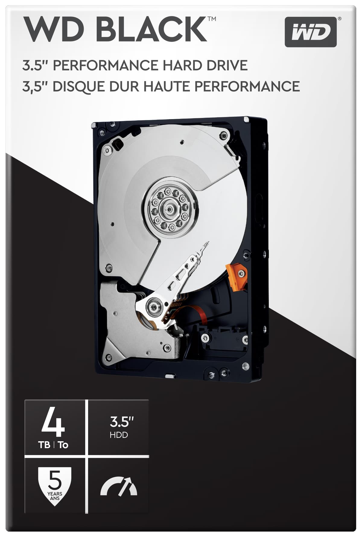 WD Black Performance 3,5" intern harddisk (4 TB) - Elkjøp