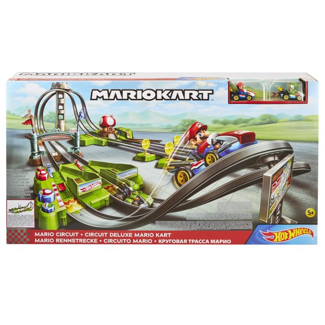 Hot Wheels Mario Kart Mario Circuit Track Set - Elkjøp