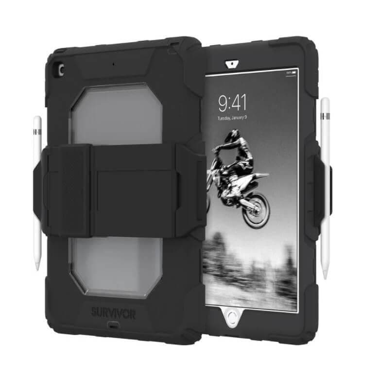 GRIFFIN Tabletfodral Survivor All-Terrain iPad 10.2 2019/2020 Svart ...