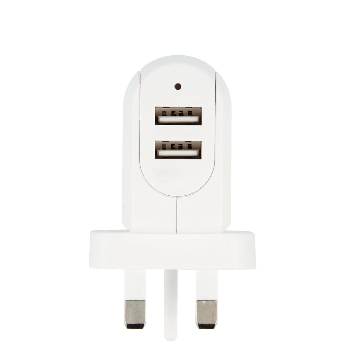 USB-lader 2-port 3.4A Storbritannia - Elkjøp | Elkjøp