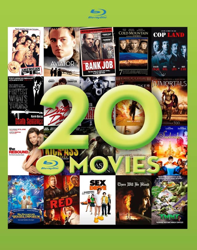 20 Movies - Filmbox (Blu-ray) - Elgiganten