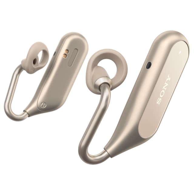 Sony Xperia Ear Duo headsett (gull) - Elkjøp | Elkjøp