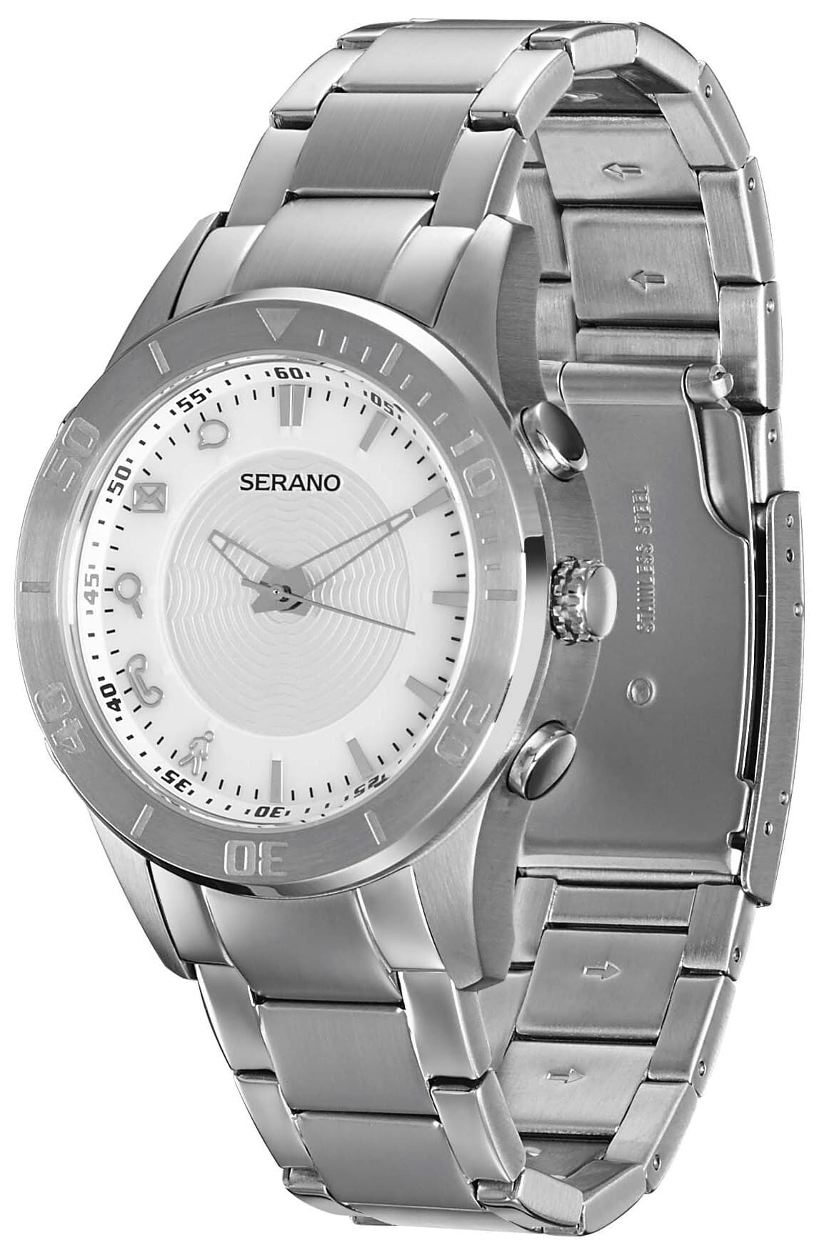 Serano premium klokke (hvit) - Elkjøp