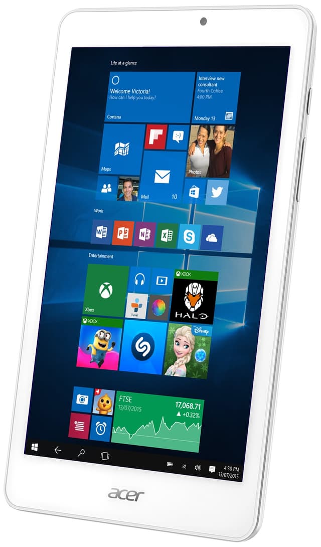 Acer Iconia Tab W1-810 8" nettbrett 32 GB (hvit) - Elkjøp | Elkjøp