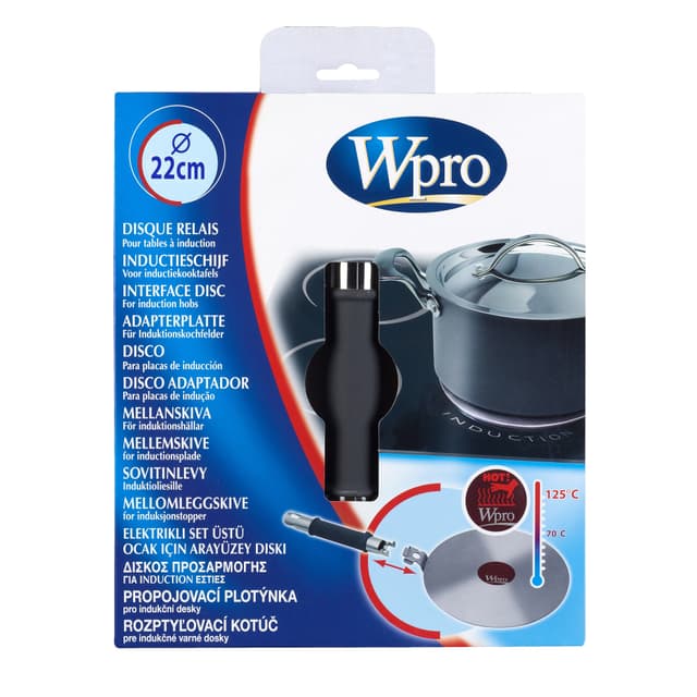 Wpro induktiotason adapteri (22 cm) - Gigantti verkkokauppa