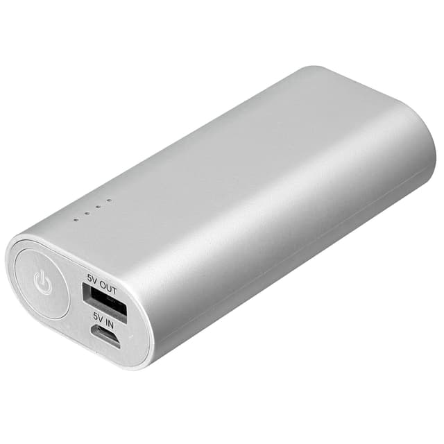 Goji 6700 mAh Powerbank (silver) - Elgiganten - Elgiganten