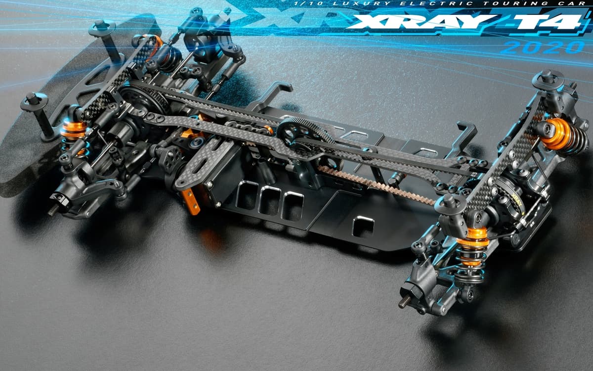 XRAY T4 2020 - 4WD 1/10 Touring Kit - Graphite - Elkjøp