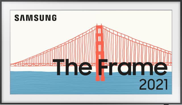 Samsung 75" The Frame LS03A 4K QLED TV (2021) - Elkjøp