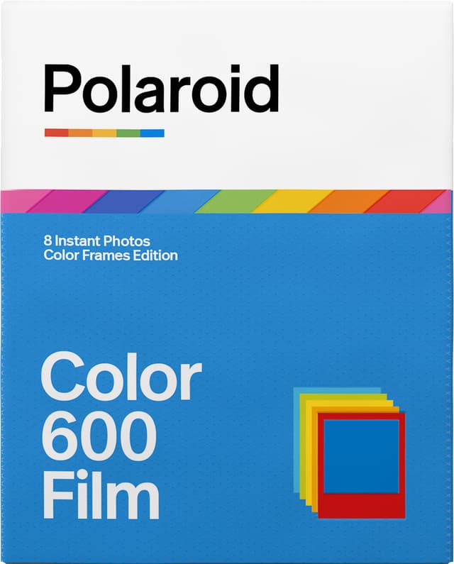 Polaroid 600 Color film med ramar i färg för direktkamera - Elgiganten ...