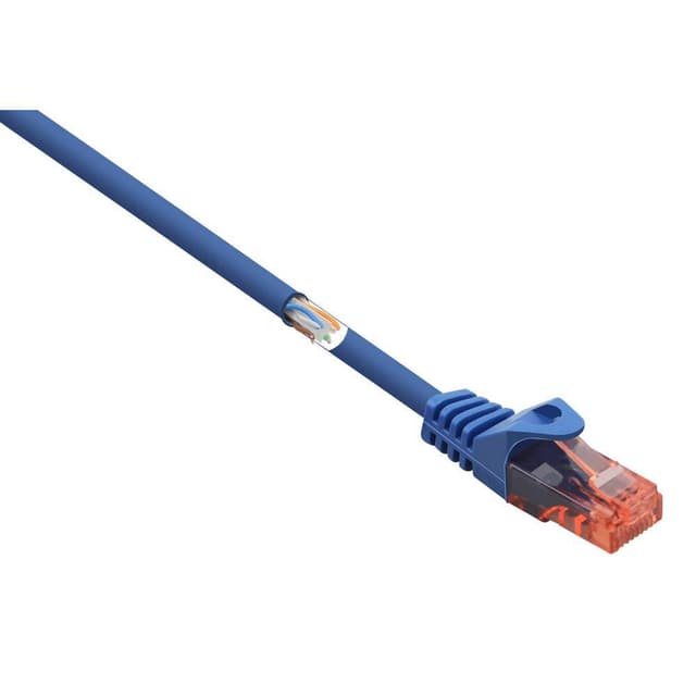 Basetech BT-1719409 RJ45 Nätverkkabel, Patchkabel CAT 6 U/UTP 1.00 m ...