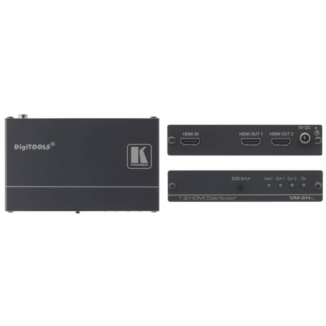 Kramer AB VM-2Hx! 1:2 HDMI splitter - Elkjøp