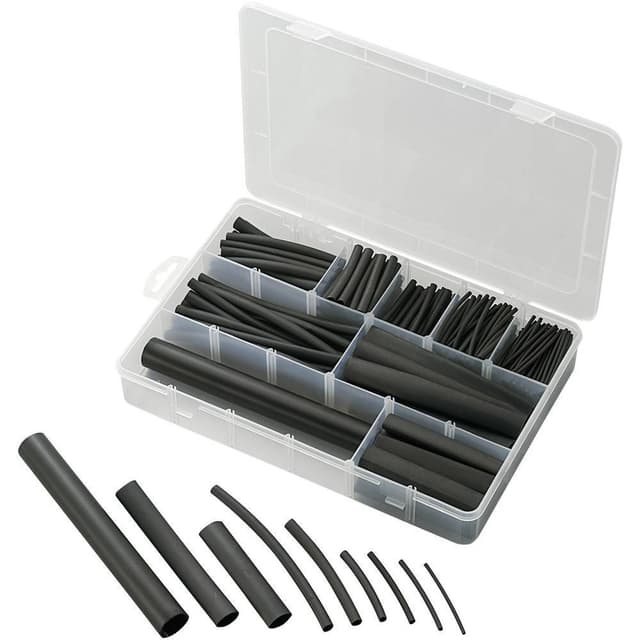 TRU COMPONENTS 1572181 Krympslang sortiment Svart - Elgiganten