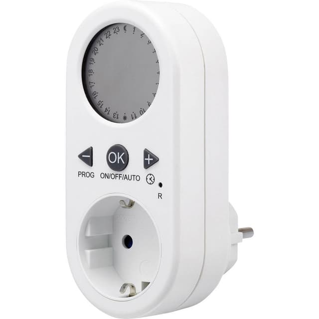 Renkforce EMT2500ET Stikdåse-timer digital Døgnur 1800 W | Elgiganten ...