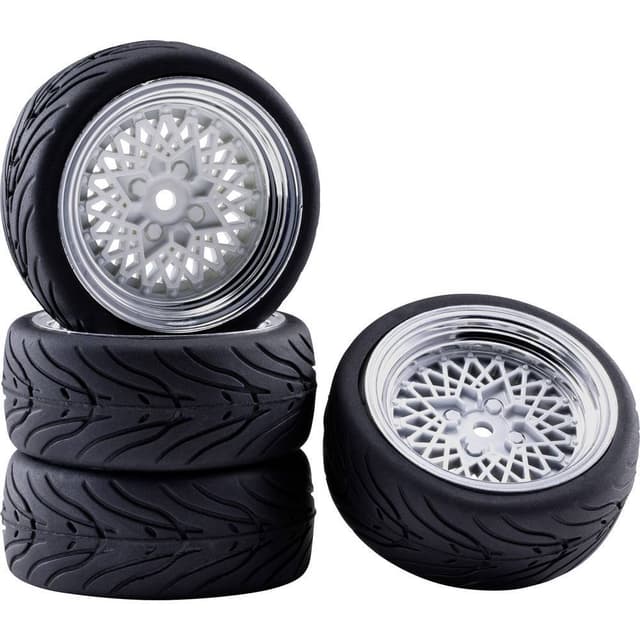 Reely 1:10 Gatumodell Kompletta hjul Devil Sun Vit-grå - Elgiganten ...