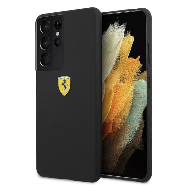 Ferrari Samsung Galaxy S21 Ultra Deksel SF Svart - Elkjøp | Elkjøp