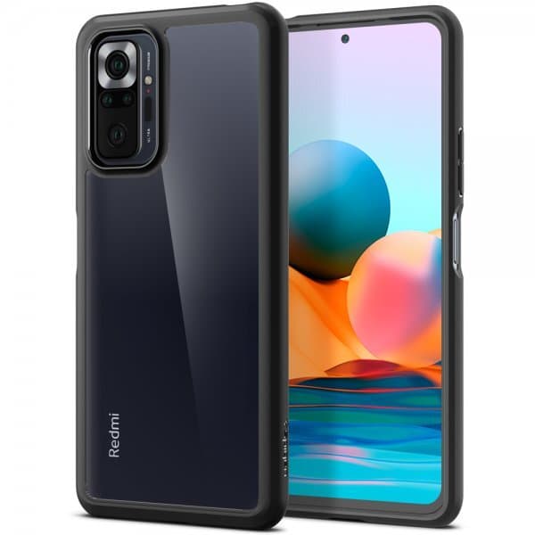 Xiaomi Redmi Note 10 Pro Cover Ultra Hybrid Matte Black | Elgiganten ...