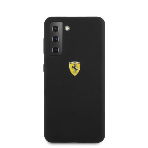 Ferrari Samsung Galaxy S21 Plus Deksel SF Svart - Elkjøp